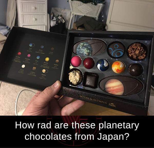 Planetary chocolates - 9GAG