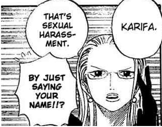 Apparently one piece predicted this whole sexual harassment by just ...