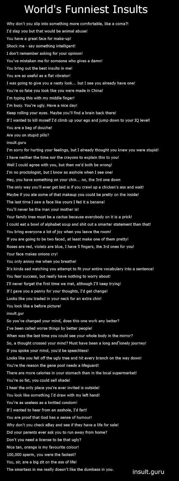 How to be mean 101 - 9GAG