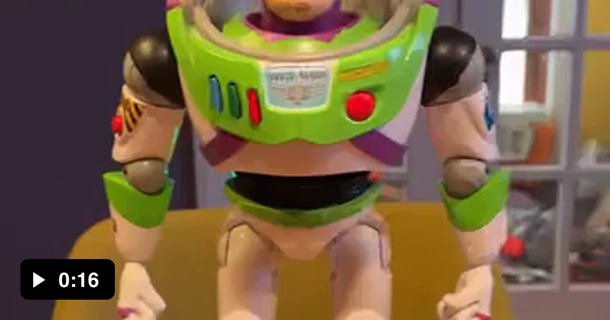 A robotic buzz lightyear action figure - 9GAG