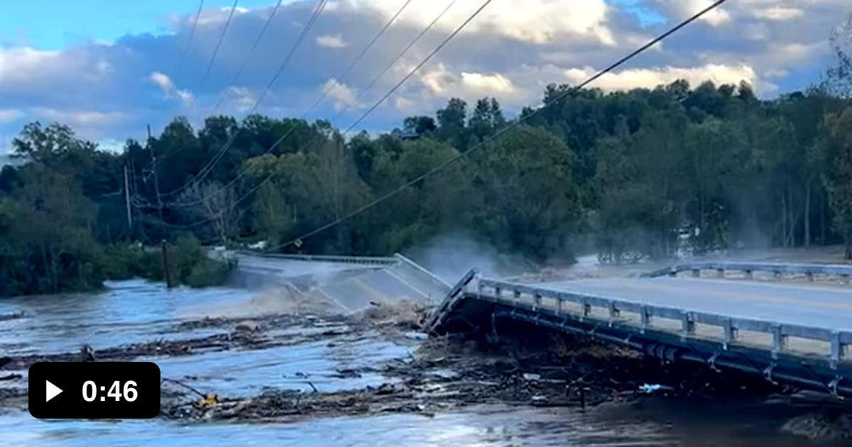 Bridge collapse - 9GAG
