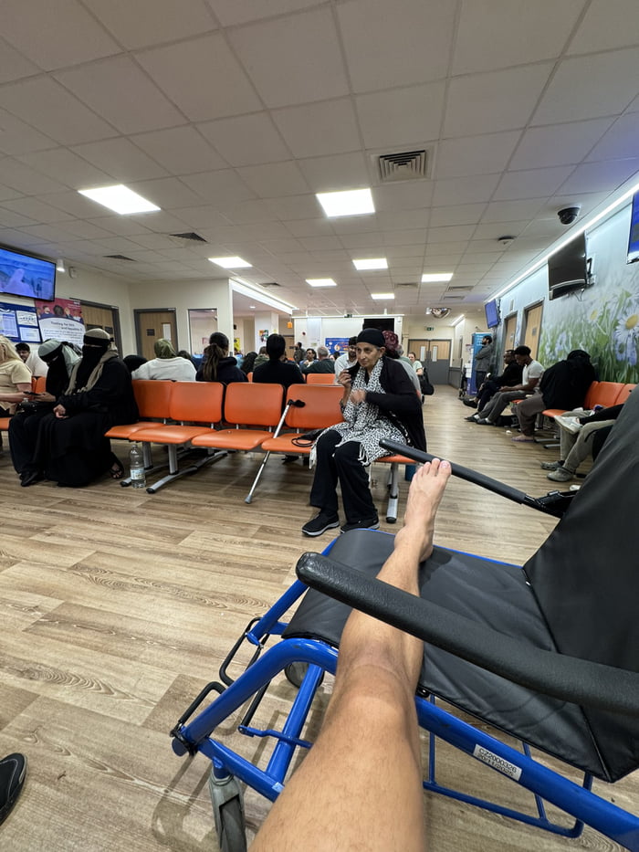 Never been clearer to me that this country is on its absolute arse ...