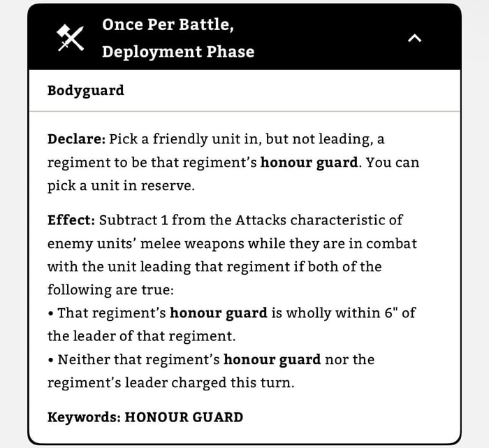 When you activate the bodyguard ability does the -1 attack effect ALL ...