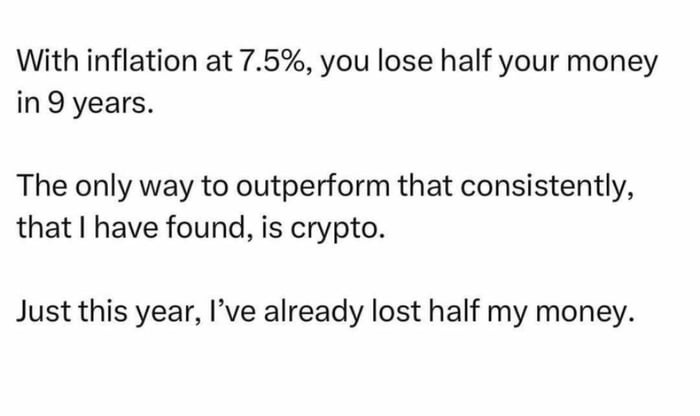 With crypto it goes faster 🥳 - 9GAG