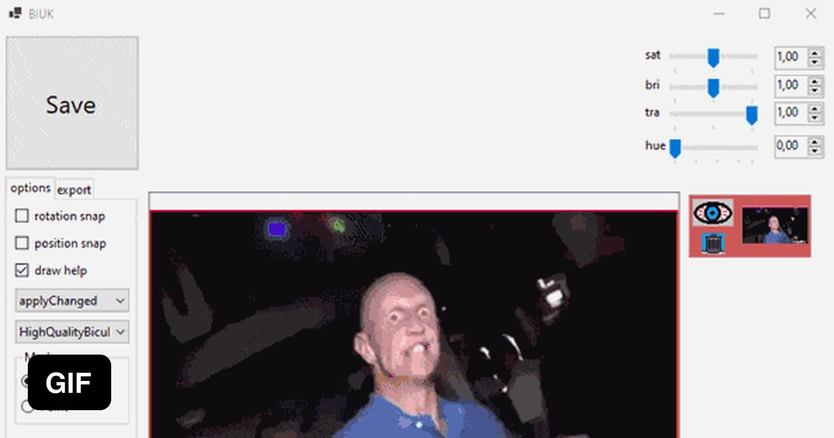 I am working on an open-source gif editor. Link in comments. - 9GAG