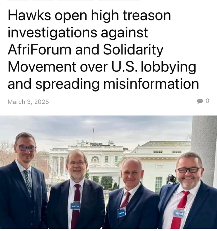 Accusing White South Africans of lying about their mistreatment in ...