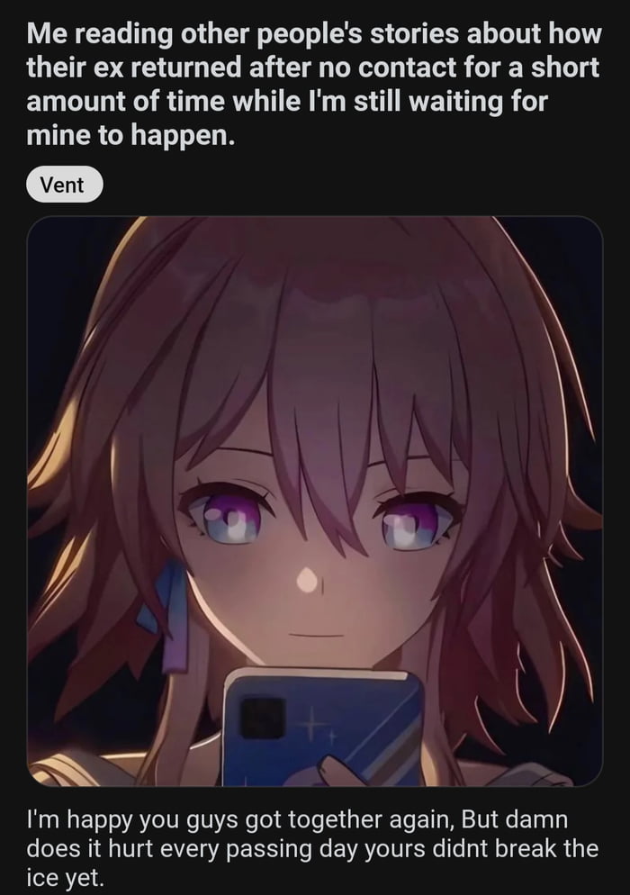 1st time experiencing love and a relationship, Also 1st time experiencing a break up. Damn, I ...