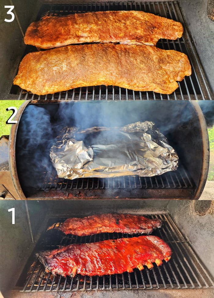 Ribs with the 3-2-1 method - 9GAG