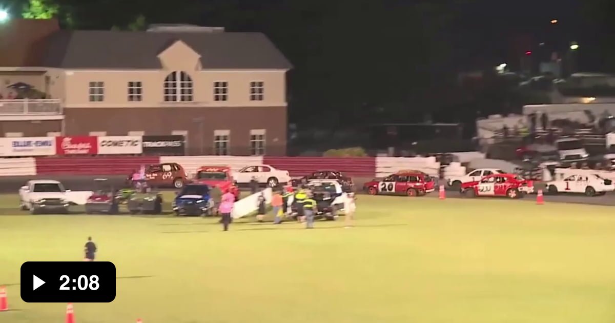 Chain Racing - Two cars chained together. The front car has an engine ...