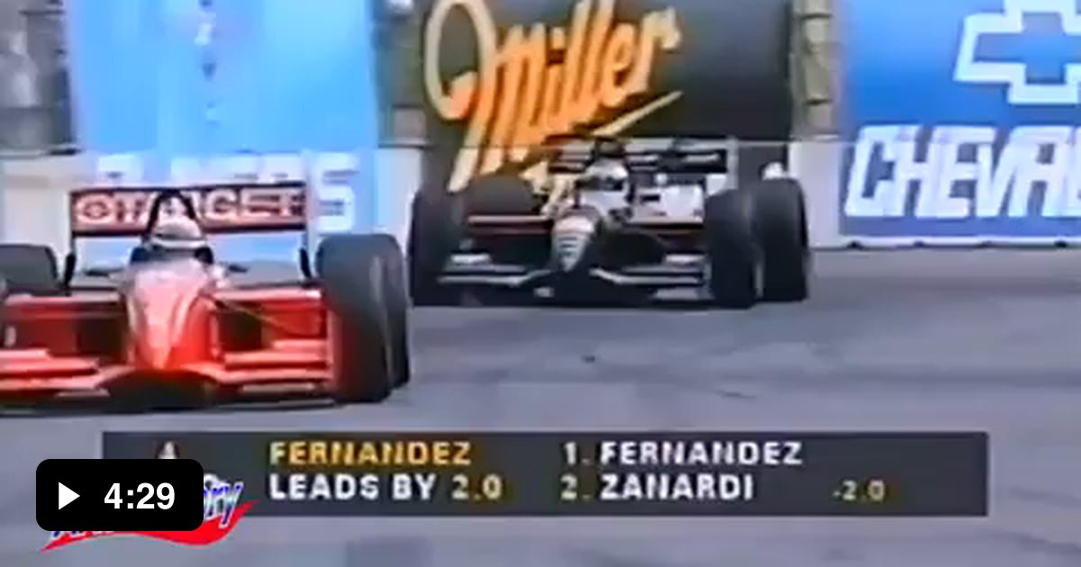 Jeff Krosnoff fatal crash at the 1996 Molson Indy Toronto - 9GAG