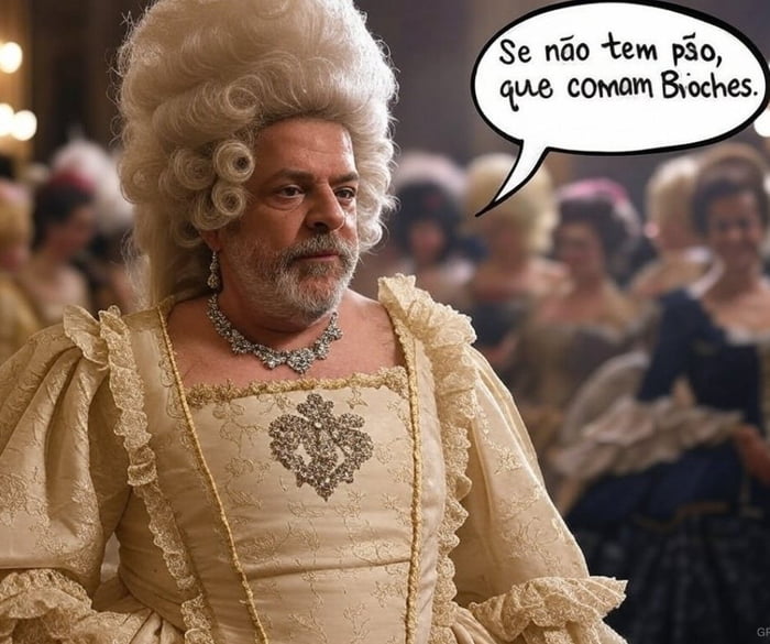 Lula Antonieta, rainha do Bostil - 9GAG
