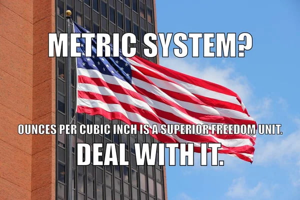 We need freedom units for all - 9GAG