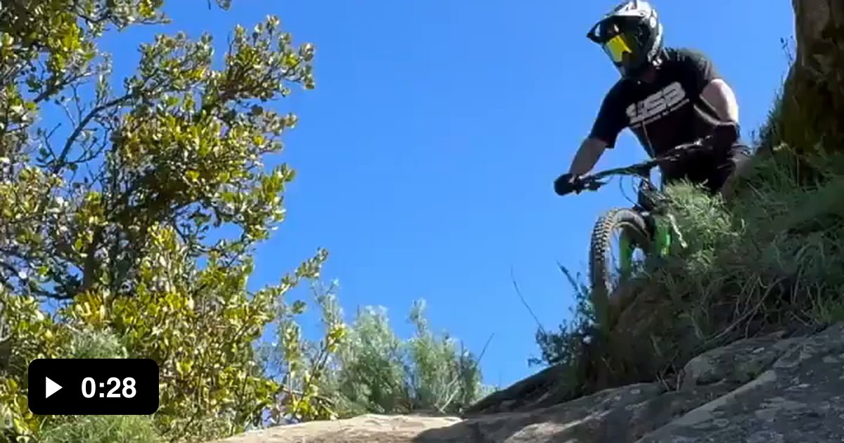 A masterclass in how not to ride downhill - 9GAG