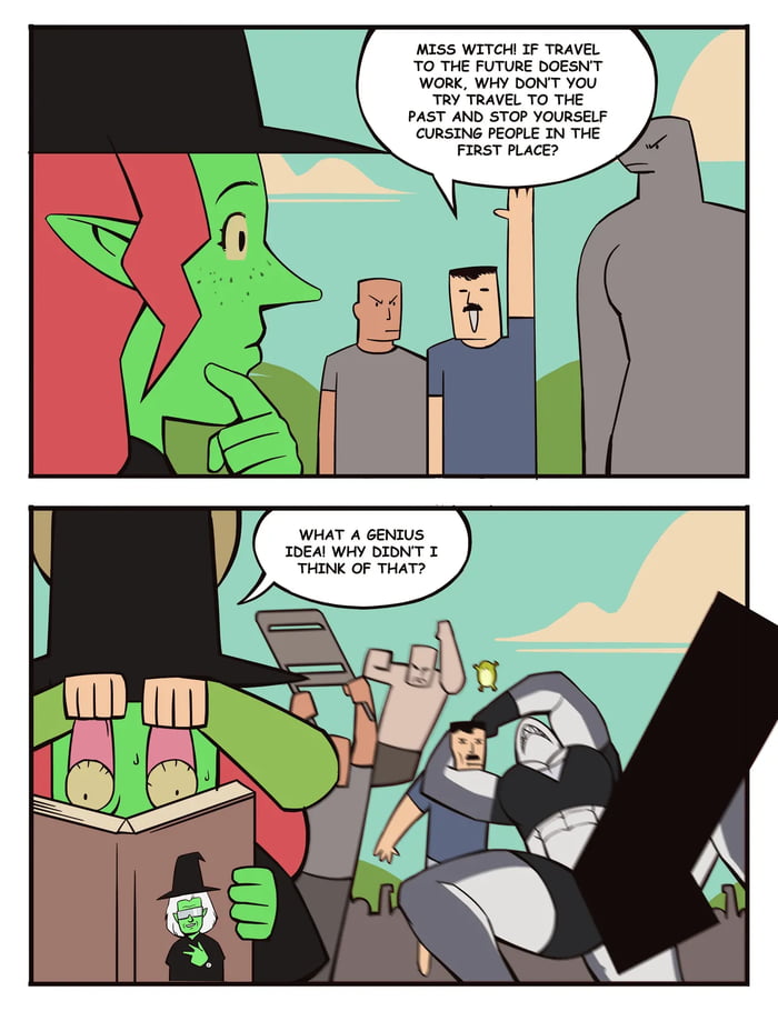 The torment of the witch continues - 9GAG