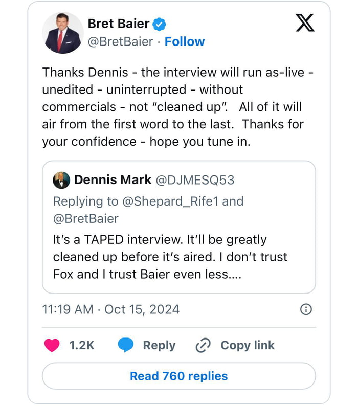 Baier has eloquently responded to so many of the right wing nut jobs ...