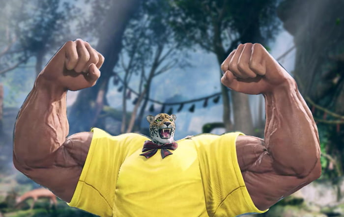 Jacked King from Tekken - 9GAG