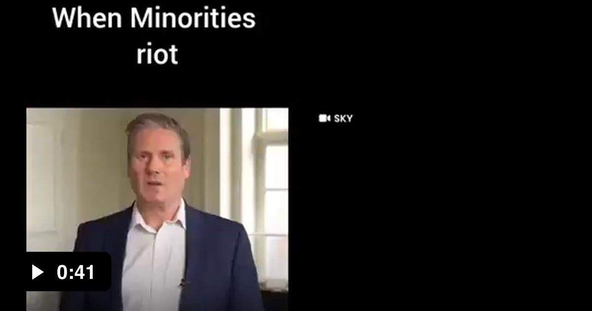 This is how Keir Starmer reacted to BLM riots - 9GAG