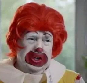 The clown is back in town! Get ready for another 4 years of great memes ...