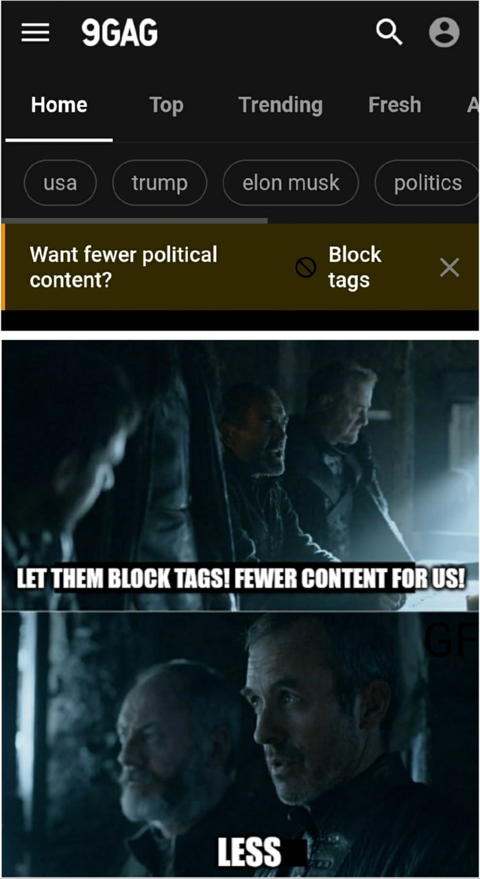 I dont usually use the website, but this popped up and it reminded me of one of the best lines ...