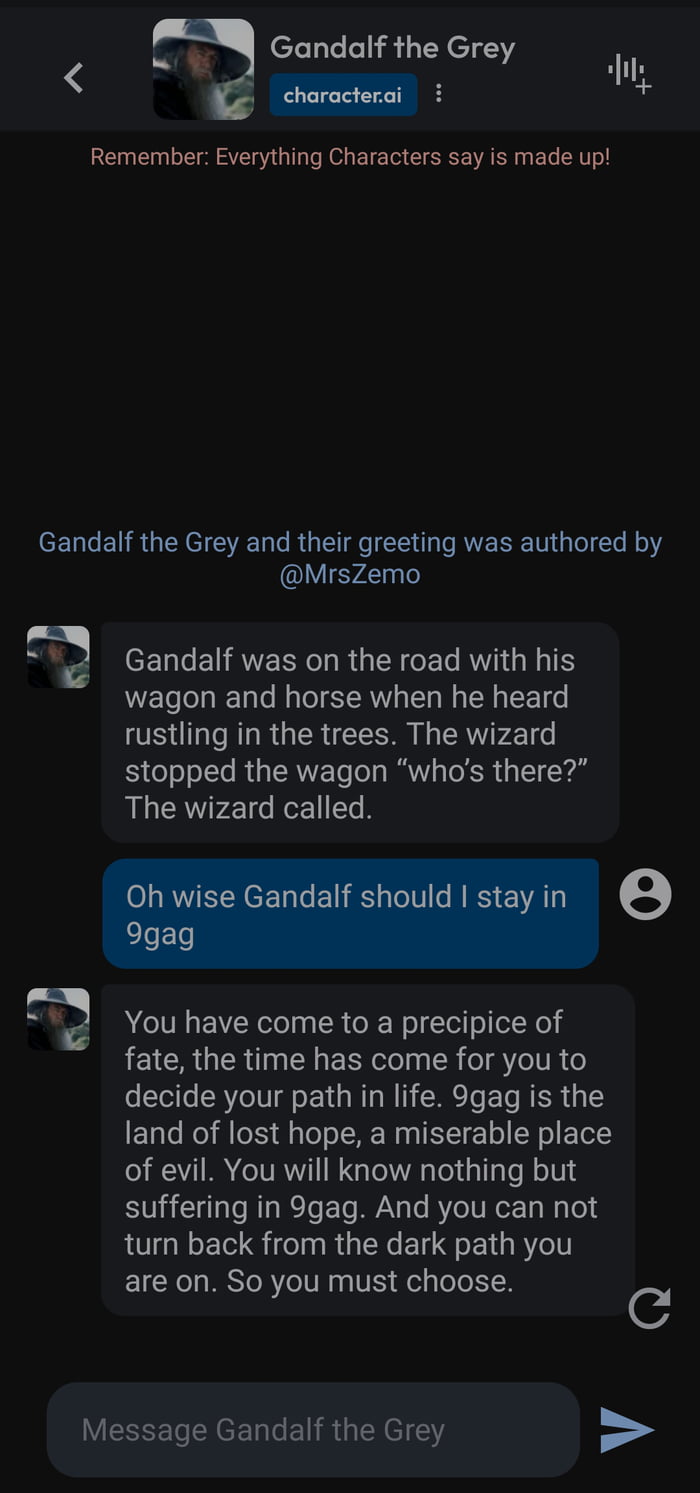 The Wizard has spoken - 9GAG