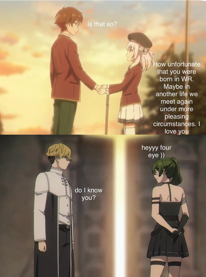 Both smug and both expressionless. Imagine if this happened lol - 9GAG