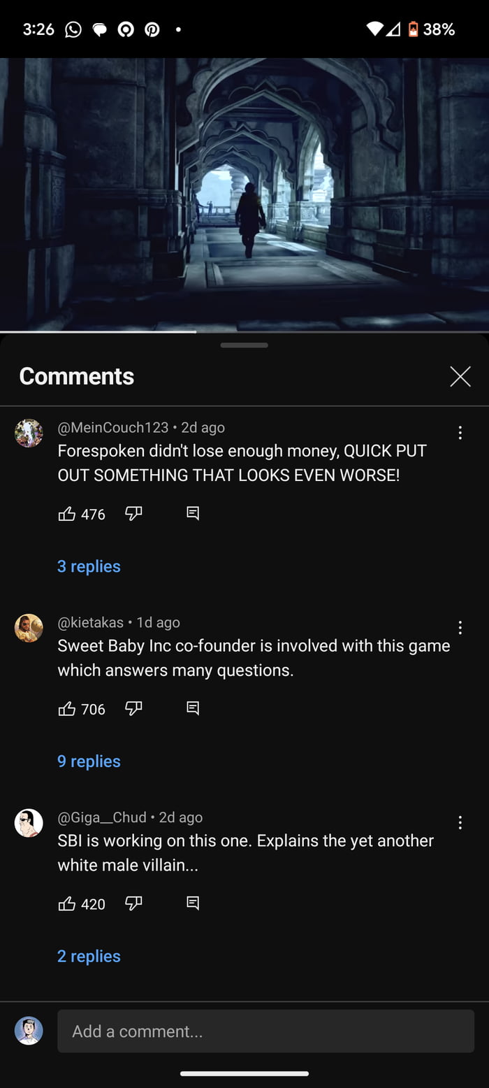 Imagine hiring a company to get your game roasted to kingdom come. - 9GAG