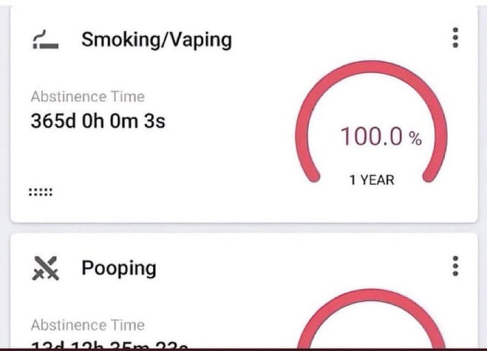 I'm officially one year clean 🥳 - 9GAG