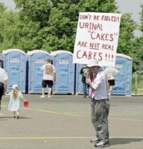 Urinal cakes - 9GAG