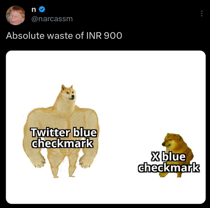 This guy looks like an idiot with a blue thing and 110 followers - 9GAG