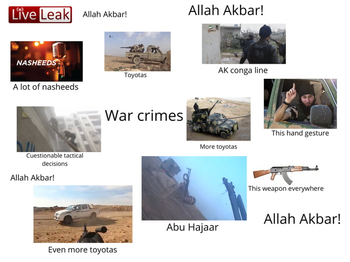 Syrian Civil War combat footage starter pack - 9GAG