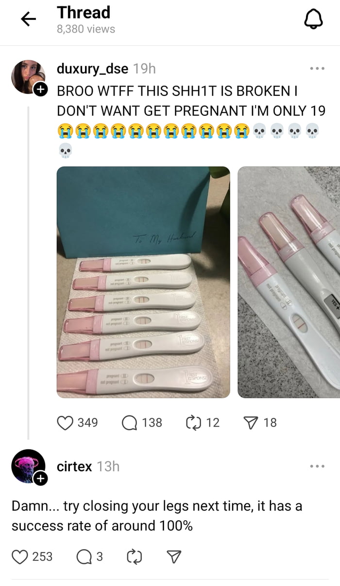 Perfect insult for Average NPC promoting OF on threads - 9GAG