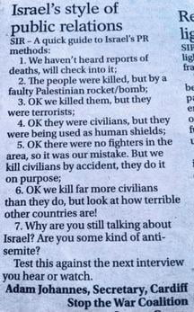 A cool guide on hasbara: - 9GAG