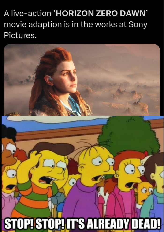 Quick reminder : Lego horizon peaked at 600 players on steam - 9GAG