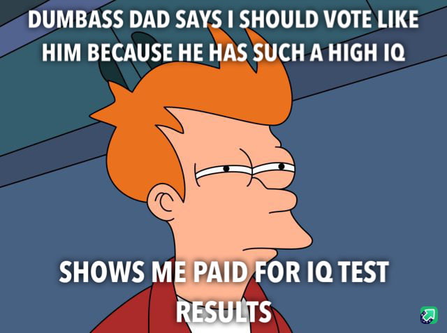 No prize for guessing how he votes - 9GAG