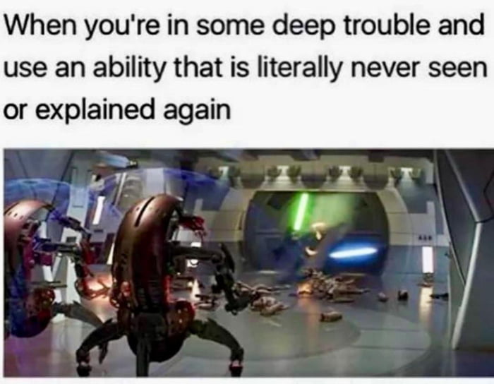 Force speed be like - 9GAG