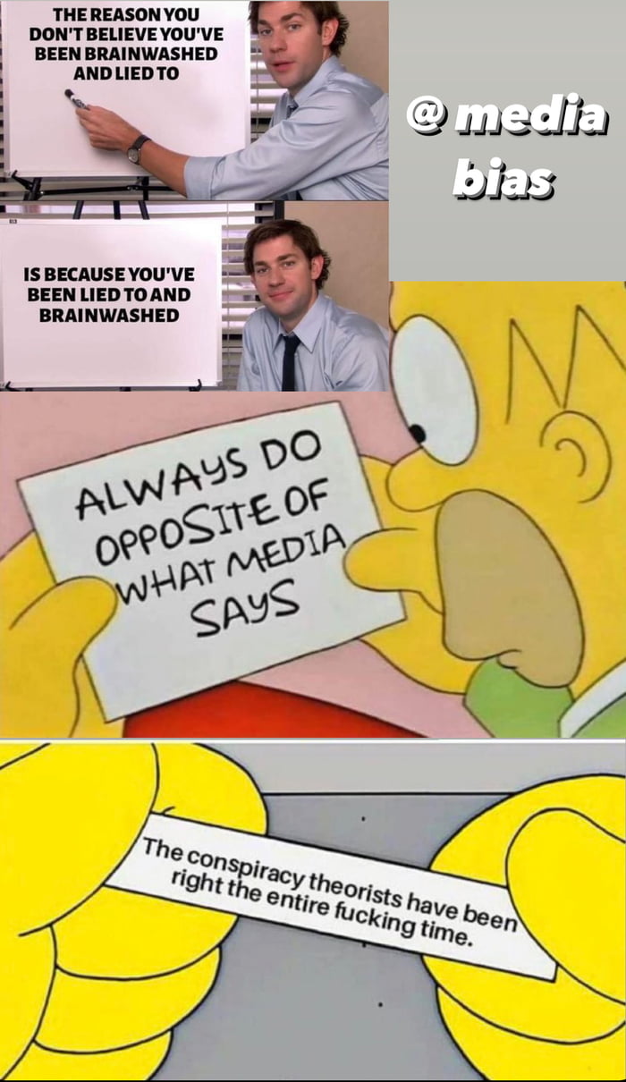 @ media bias. - 9GAG