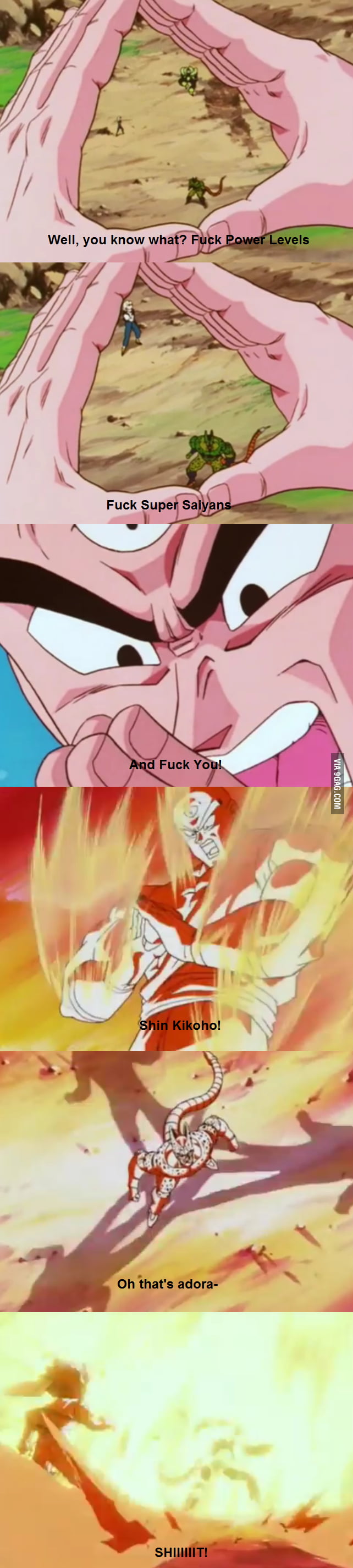 One of Tien's badass moments in TFS DBZ Abridged - 9GAG