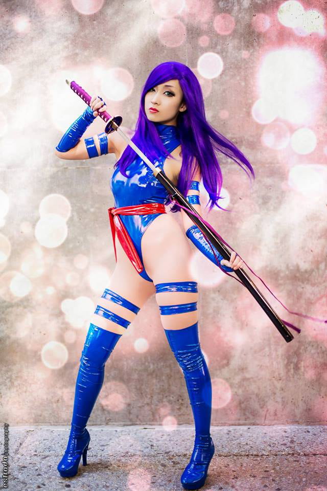 Sinne Doll as Psylocke (Marvel Comics) - 9GAG