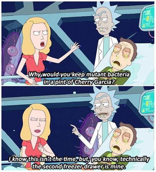 One of the best Rick quotes - 9GAG