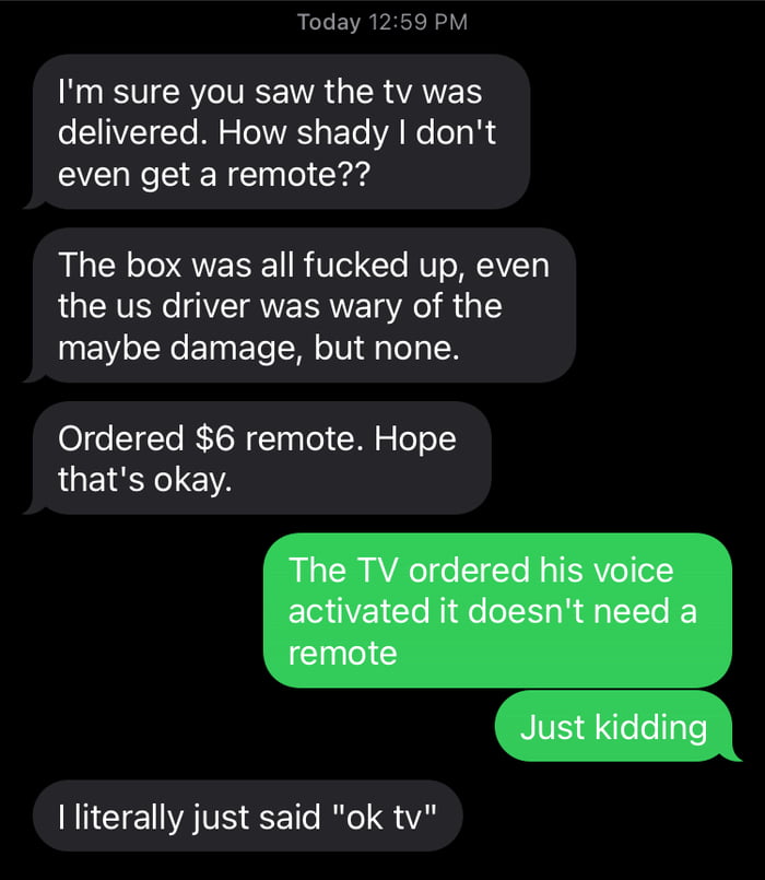 The TV remote - 9GAG