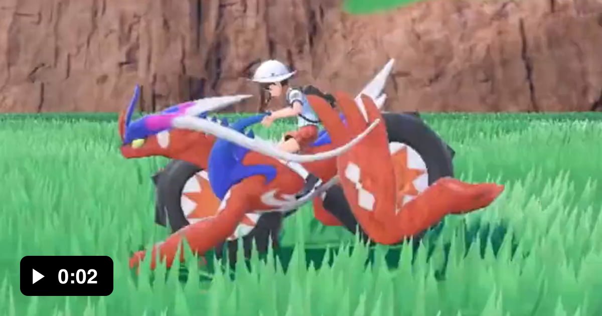 So the new Pokemon has wheels but it runs on all fours??? Yeah... Time ...