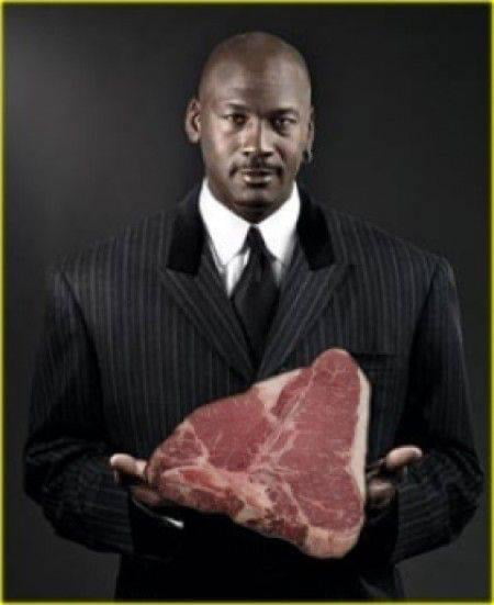 A company is nothing without its steak holders. - 9GAG