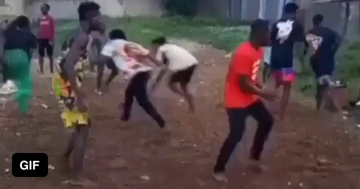 The kid who was getting thrown around just runs off in the end like it ...