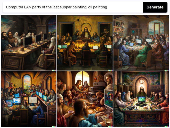 Last Supper LAN Party - 9GAG