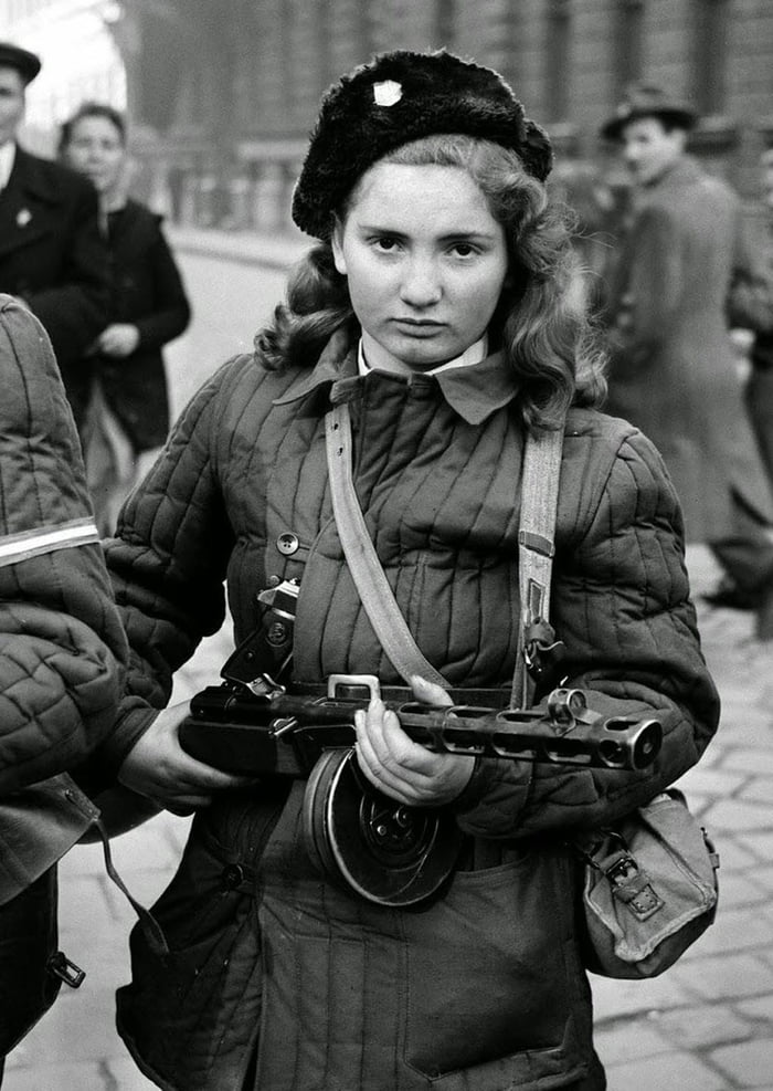 15 year-old Hungarian Erika Szeles fought Stalinist Russian invaders in ...