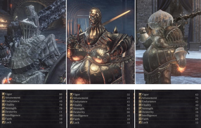 Strength, Dexterity, or Intelligence. Which build do you choose? - 9GAG