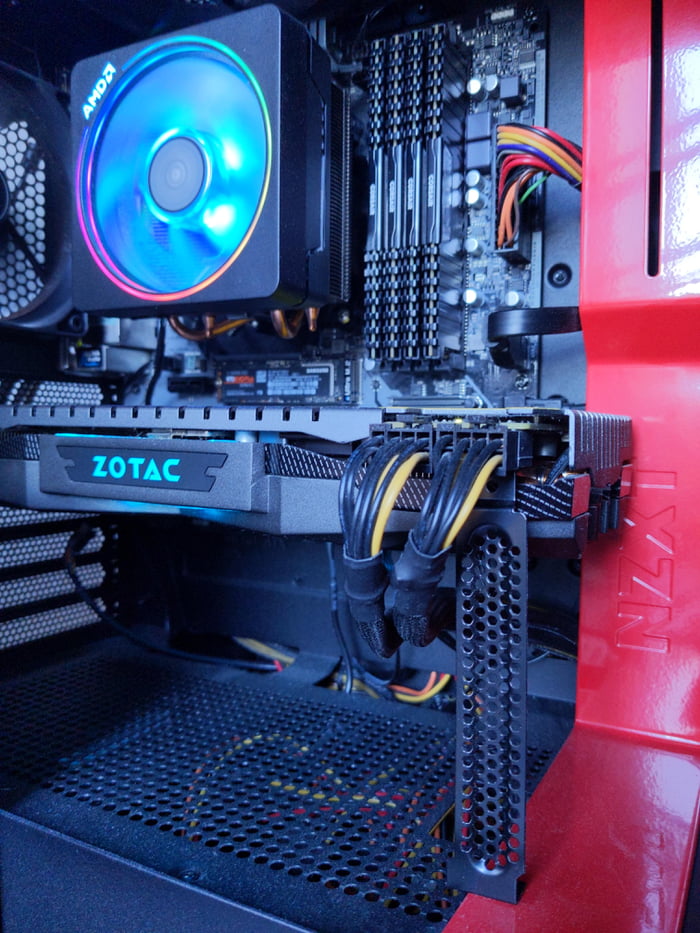 GPU sag? Just use the PCIe slot cover - 9GAG