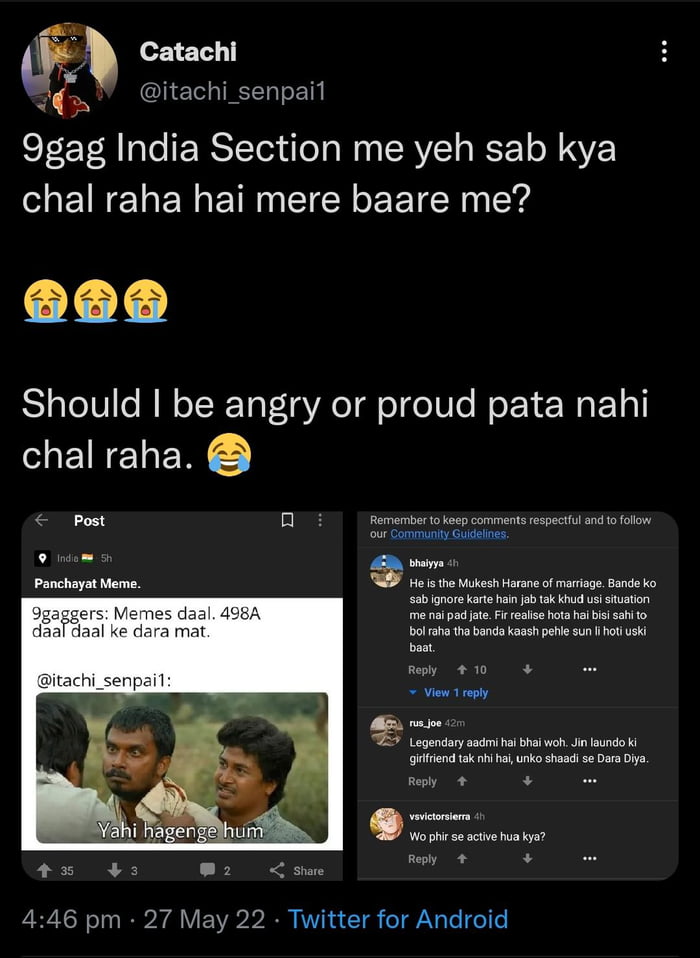 Yeh sab kya chal raha hai. - 9GAG