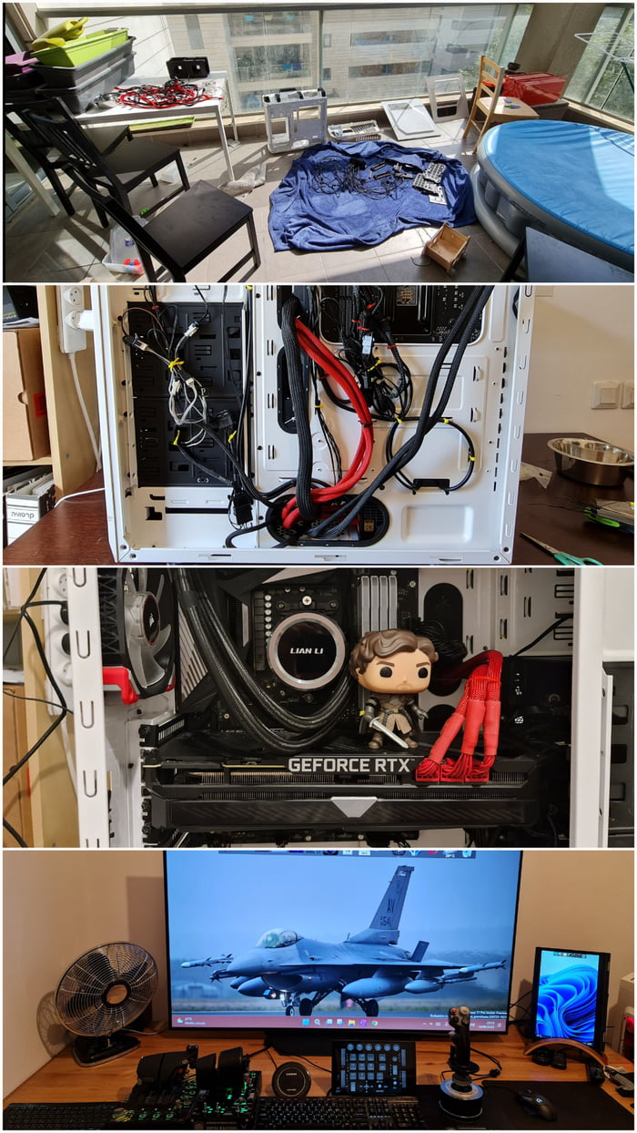 Didn't have the money for a new case, so I renewed the old one from scratch. Complete ...