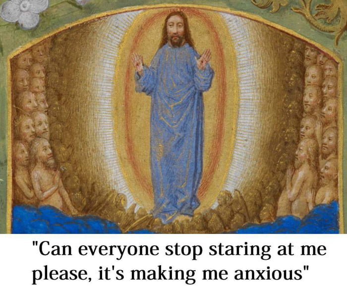 Anxious Jesus - 9GAG